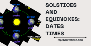 Solstices and Equinoxes [Dates and Times] - Equinox World